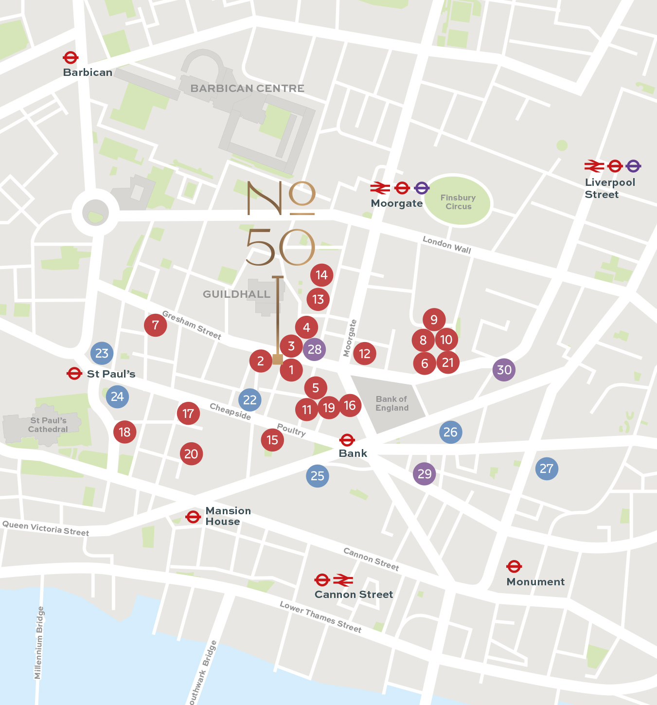 Location – 50 Gresham Street